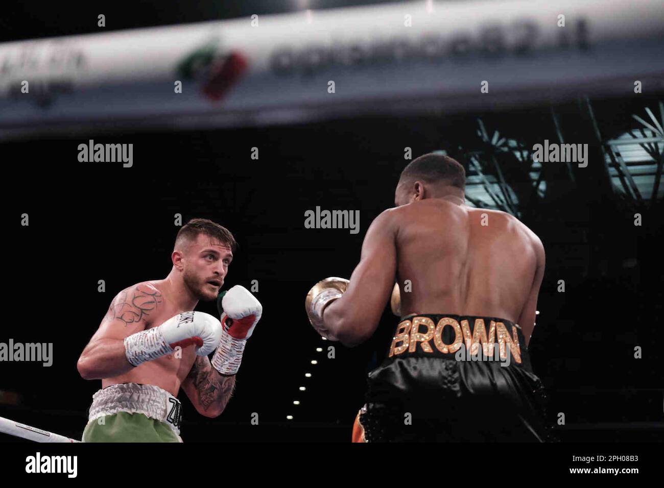 Wbc international super middleweight title zucco hi-res stock ...