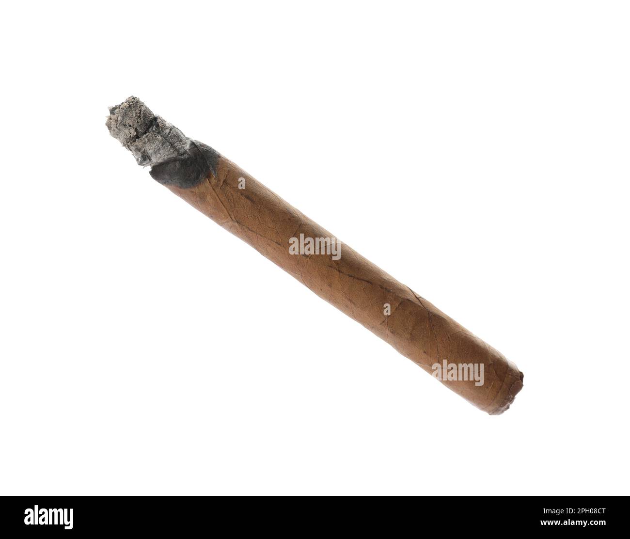 Burning cuban cigar isolated on hi-res stock photography and images - Alamy