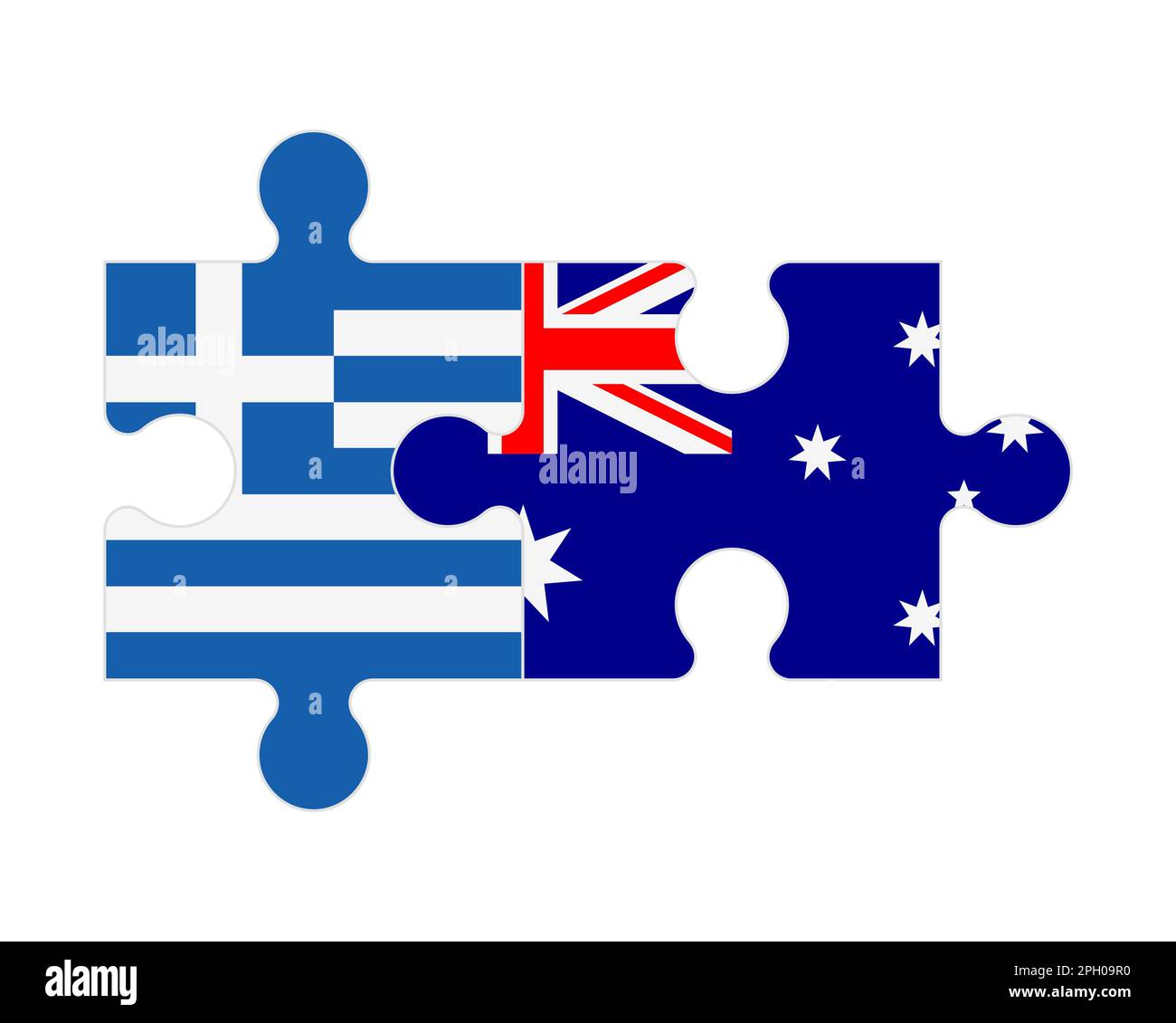 Australia greek flag hi-res stock photography and images - Alamy