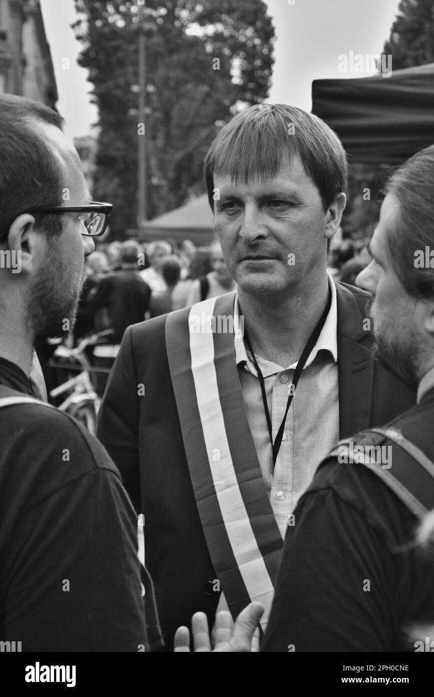 Paris, France - July 11th 2017 : "La France Insoumise" political ...