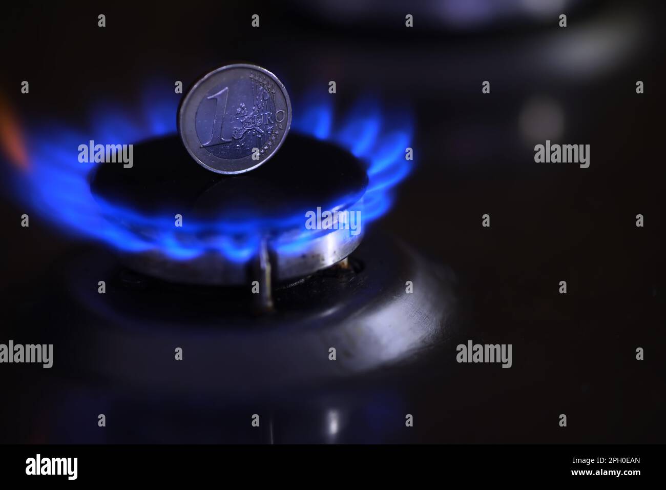 The cost of gas, the euro crisis. 100 euros on a gas burner. Sanctions ...