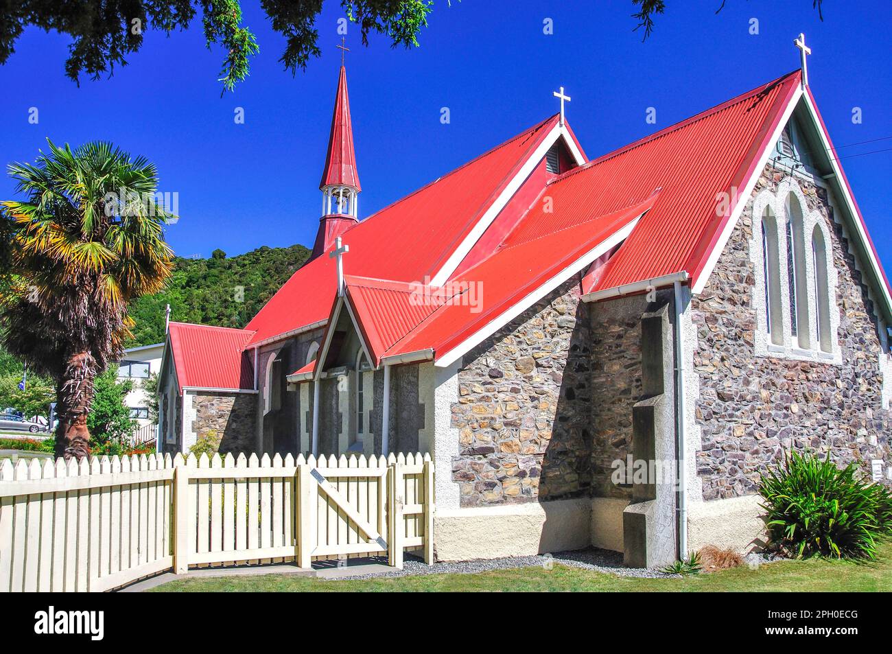 St. Peter's Anglican Church, Lawrence Street, Havelock, Marlborough ...