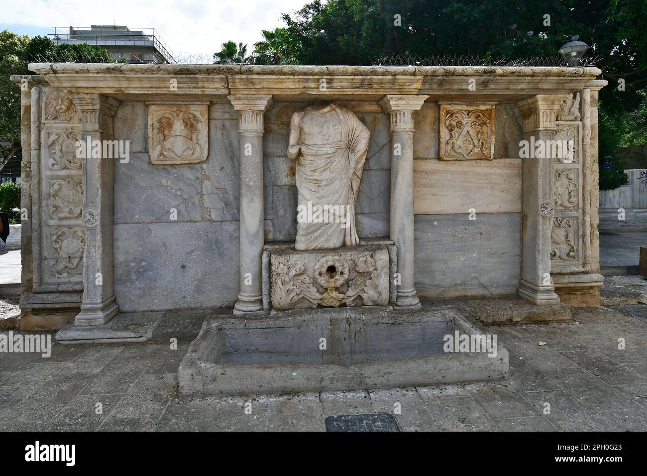 Iraklio, Greece - October 14, 2022: The capital of Crete Island, Bembo ...