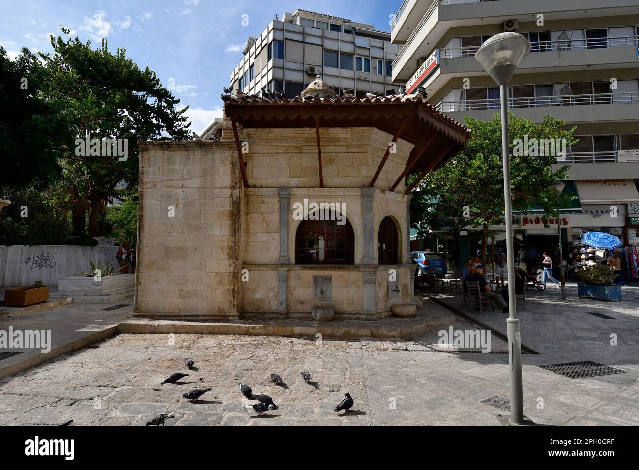 Iraklio, Greece - October 14, 2022: The capital of Crete Island ...