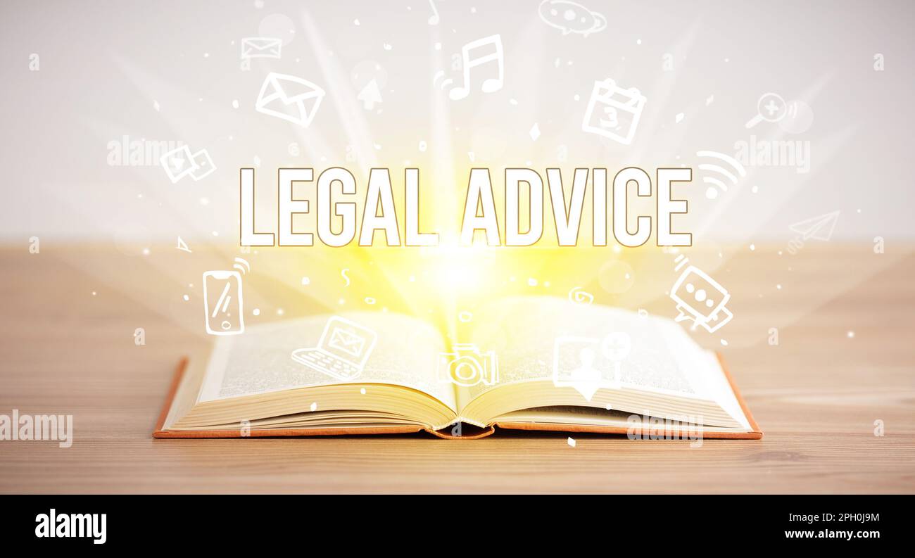 open book with business inscription Stock Photo - Alamy