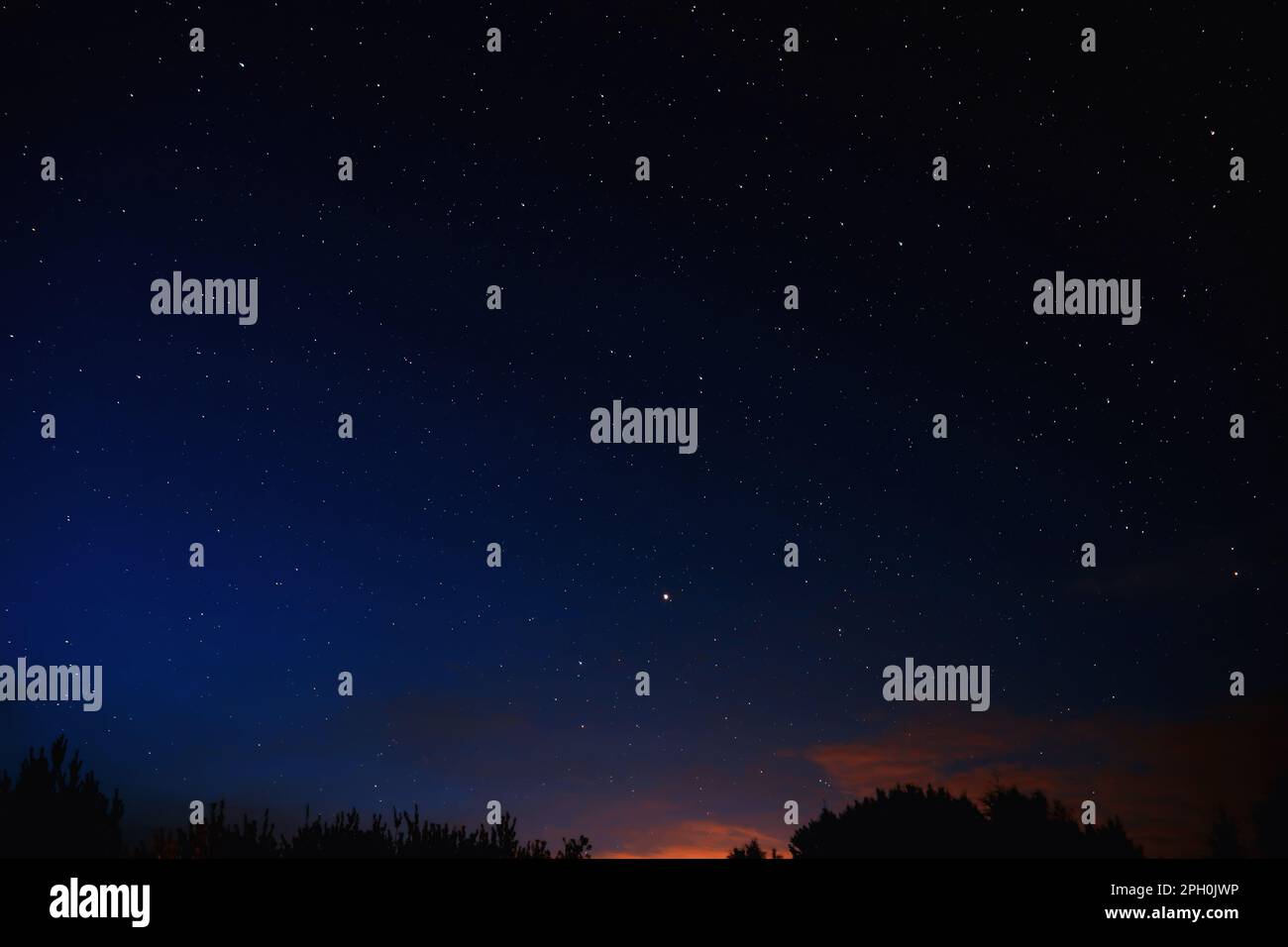 Night sky. Stars and galaxies in the sky dusk Stock Photo - Alamy