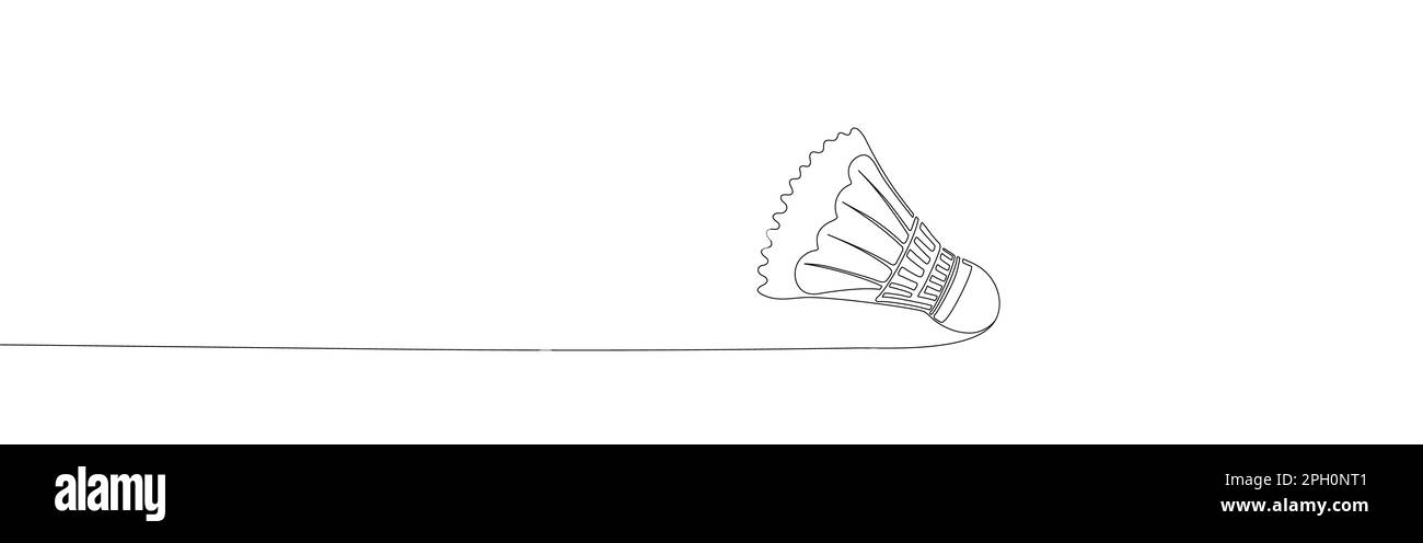 Badminton shuttlecock drawing hi-res stock photography and images - Alamy