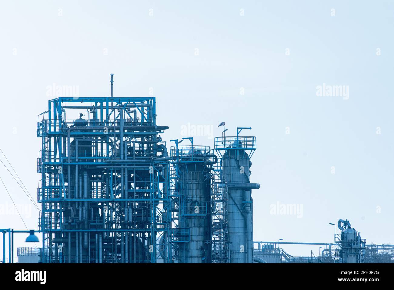 Gothenburg, Sweden - november 10 2022: Technical installations of an ...