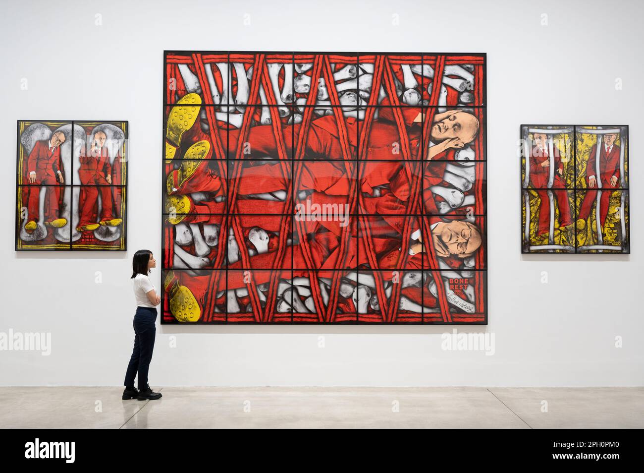 White Cube Mason‘s Yard, London, UK. 24th March 2023. White Cube ...