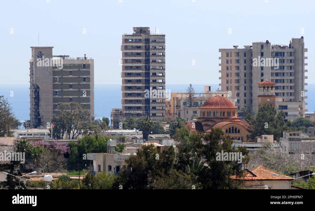 Covered Varosha - Famagusta - Cyprus Stock Photo - Alamy