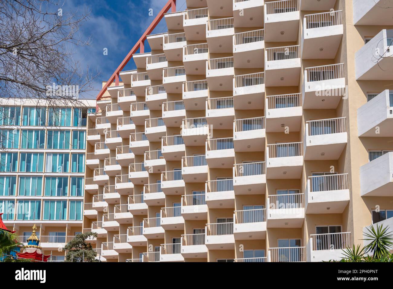 Magaluf, Spain; march 19 2023: General view of the hotel of the company ...