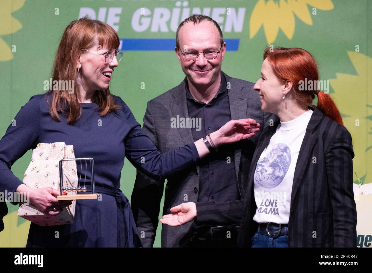 Bautzen, Germany. 25th Mar, 2023. Katja Meier (l-r), Minister of ...