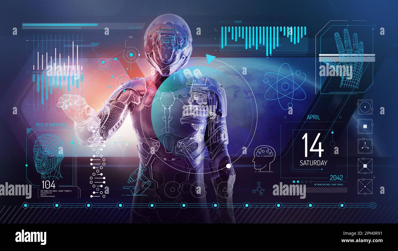 Working with infographic interface of the future for scientific ...