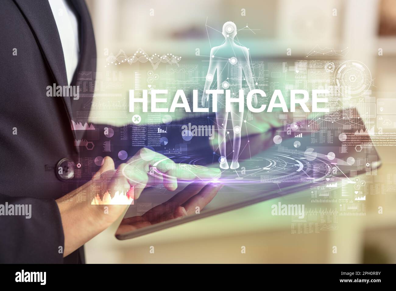 Electronic medical record, tech concept Stock Photo - Alamy