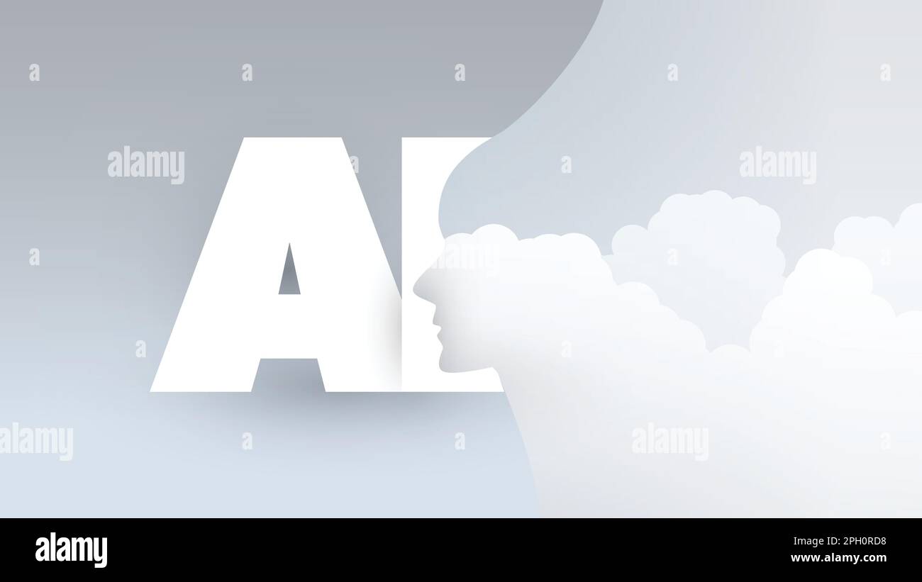 Modern Style Cloud Computing, Artificial Intelligence, Automated ...