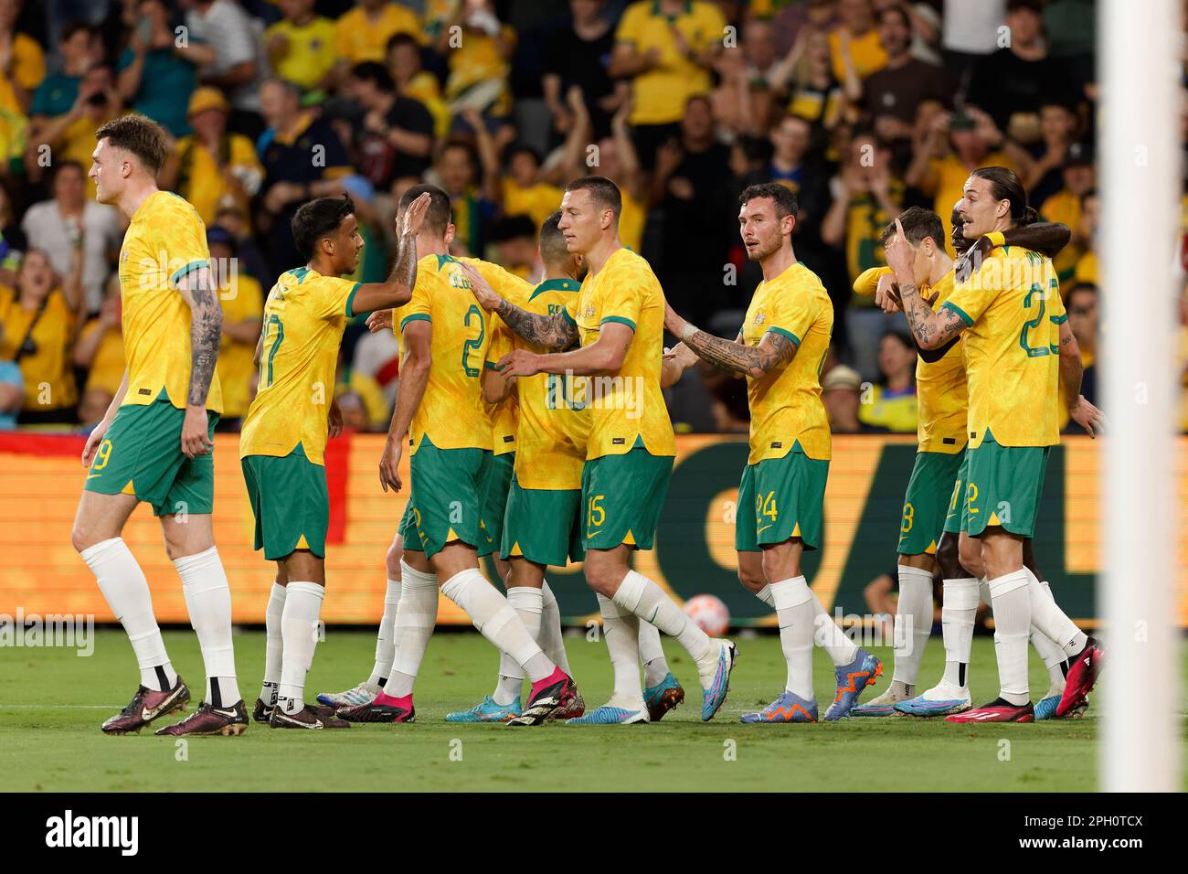 Australian football stadium goal hi-res stock photography and images ...