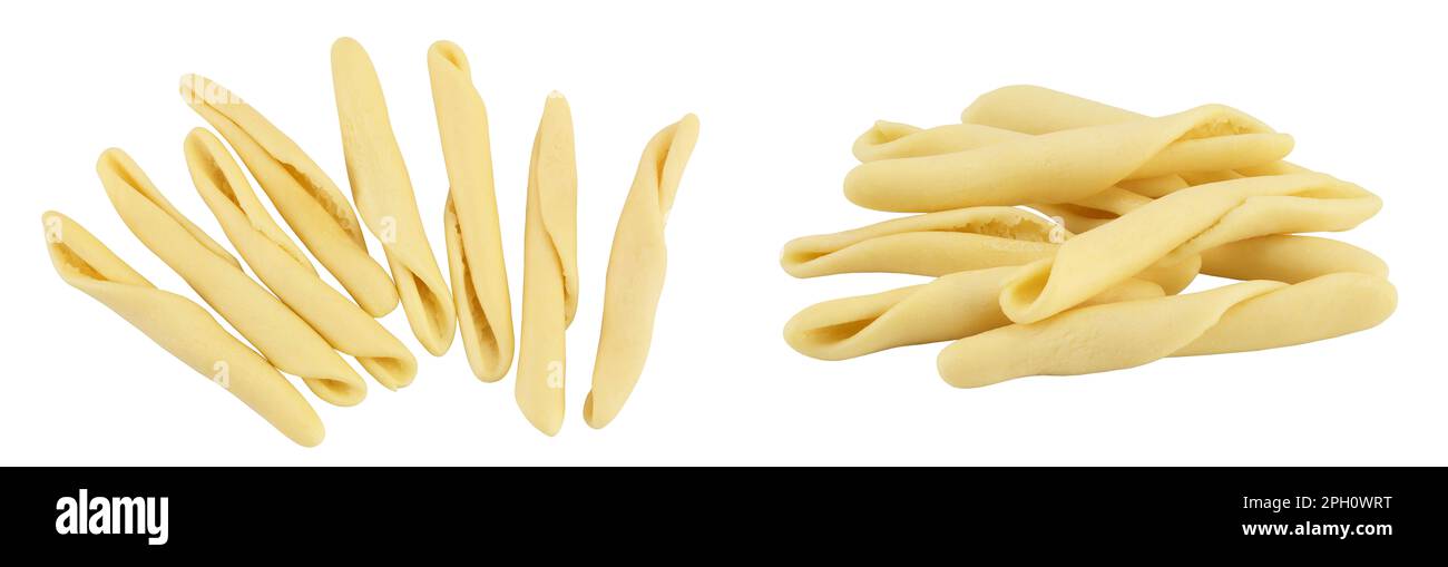 Typical Calabrian pasta called Maccheroncini also known as Maccheroni ...
