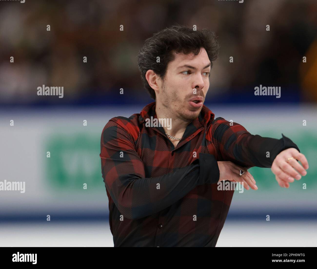 Keegan MESSING of Canada performs during men's free skating (FS) of ...