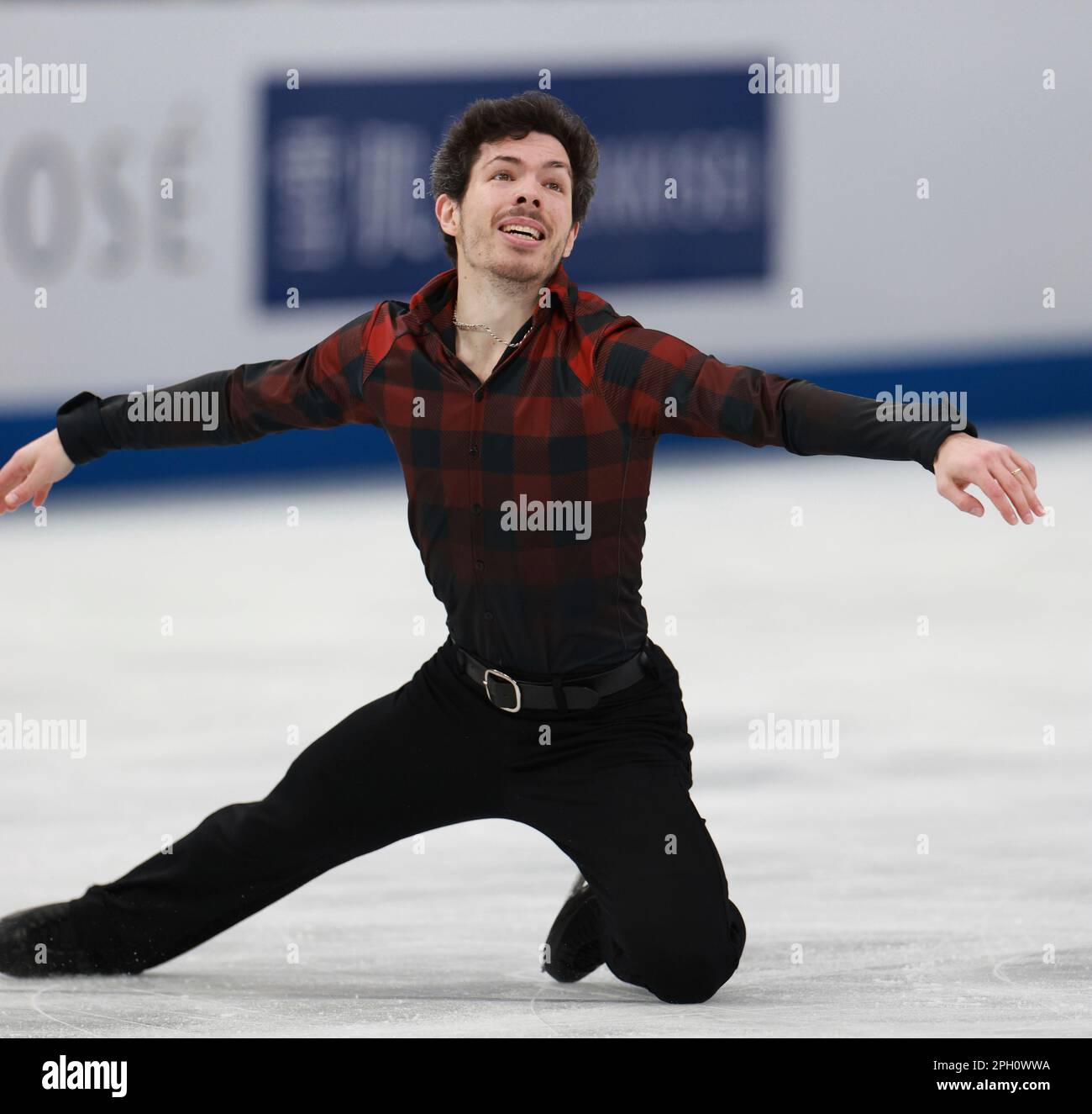 Keegan MESSING of Canada performs during men's free skating (FS) of ...