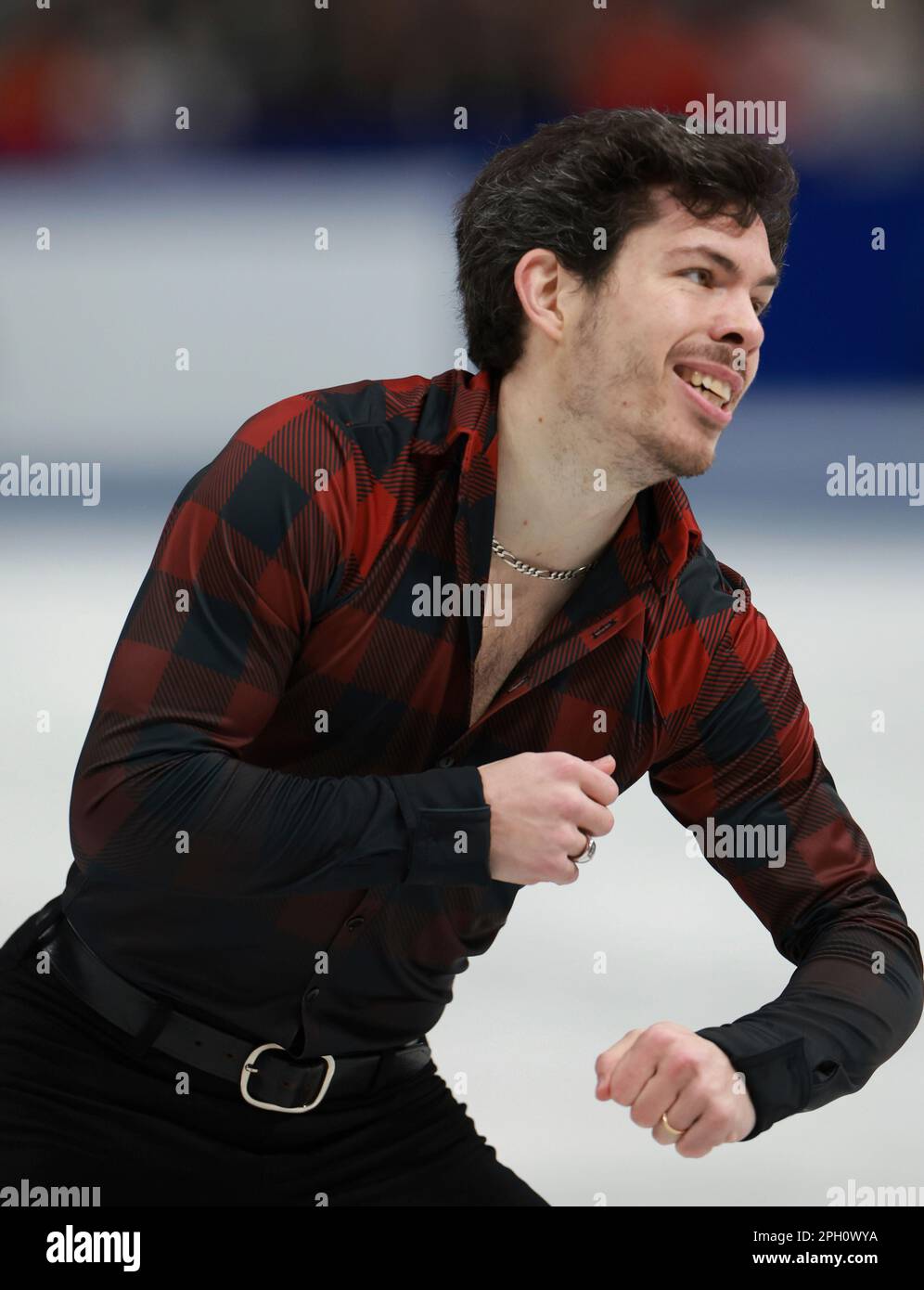 Keegan MESSING of Canada performs during men's free skating (FS) of ...