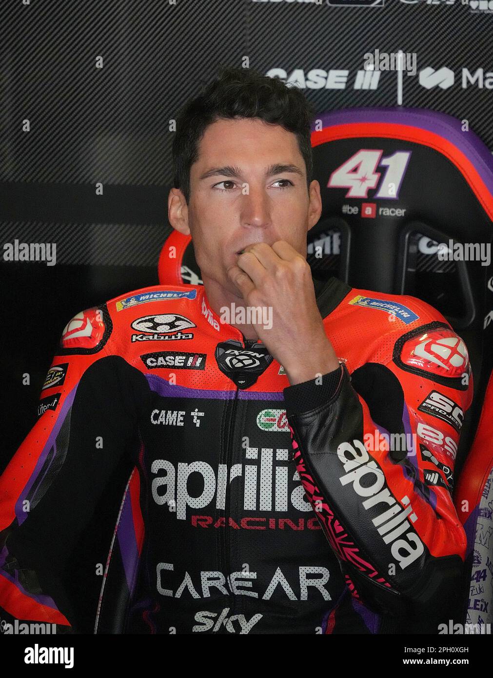 Aprilia moto gp hi-res stock photography and images - Alamy