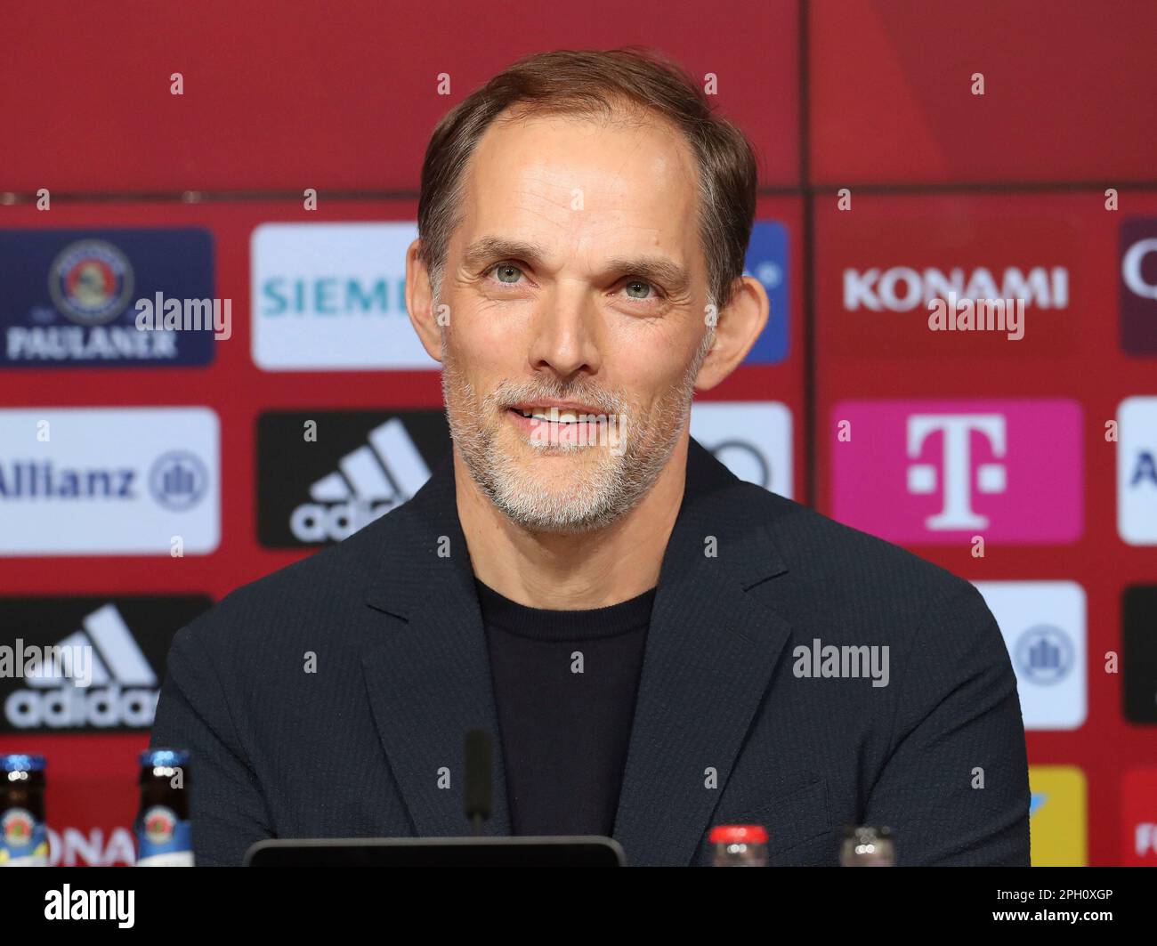 Fc bayern introduces thomas tuchel as the new head coach hi-res stock photography and images - Alamy