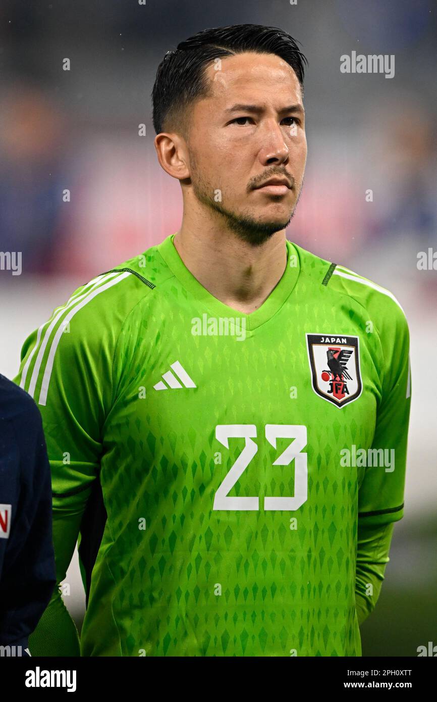 TOKYO, JAPAN - MARCH 24: Daniel Schmidt of Japan prior to the ...