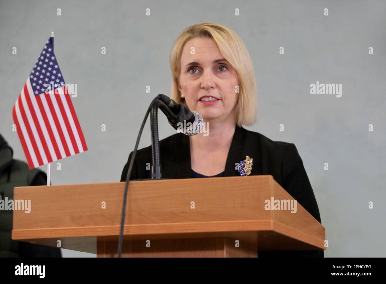 Non Exclusive: ODESA, UKRAINE - MARCH 24, 2023 - U.S. Ambassador ...