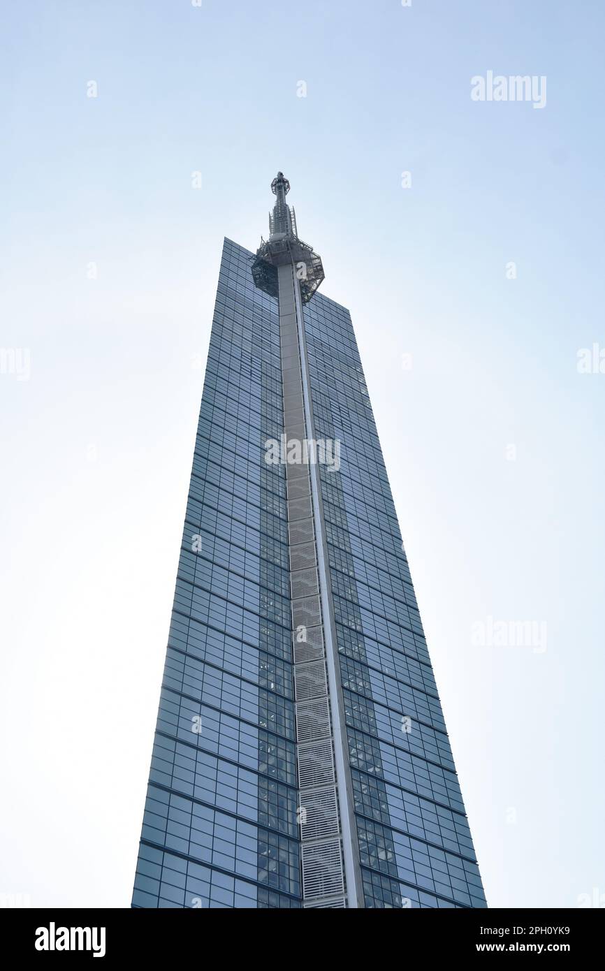 Fukuoka tower third tallest and travel location building in japan Stock ...