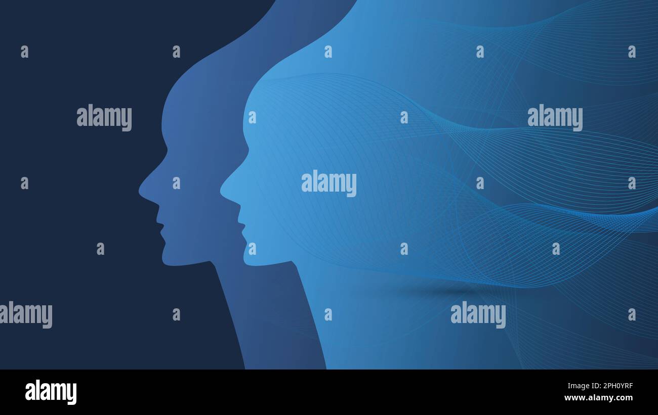 Futuristic Machine Learning, Artificial Intelligence, Cloud Computing, Automated Support ...