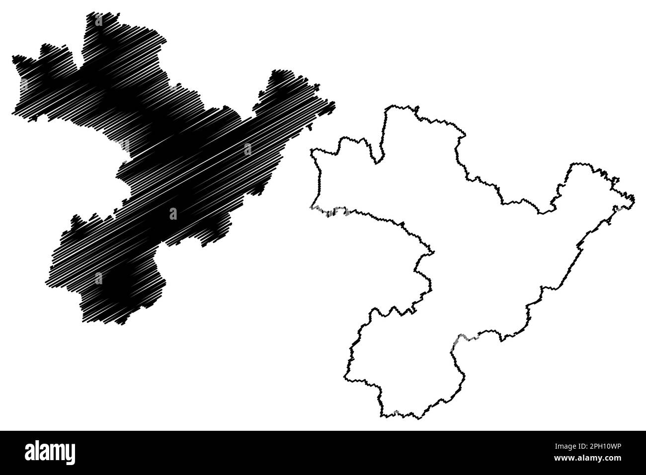 South Derbyshire Non-metropolitan district (United Kingdom of Great ...