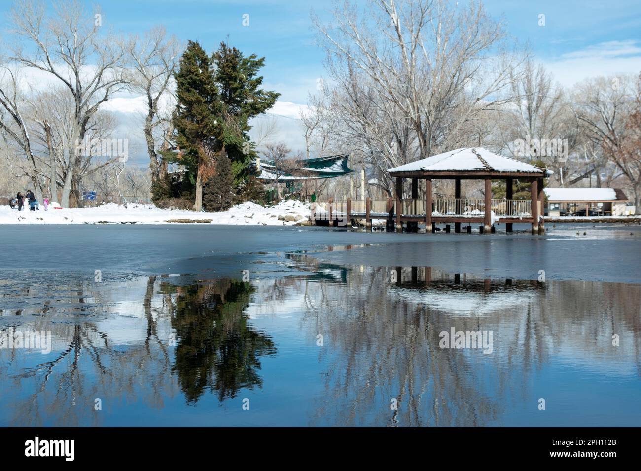 The town of Bishop in Inyo County, CA, USA, is beautiful under a ...