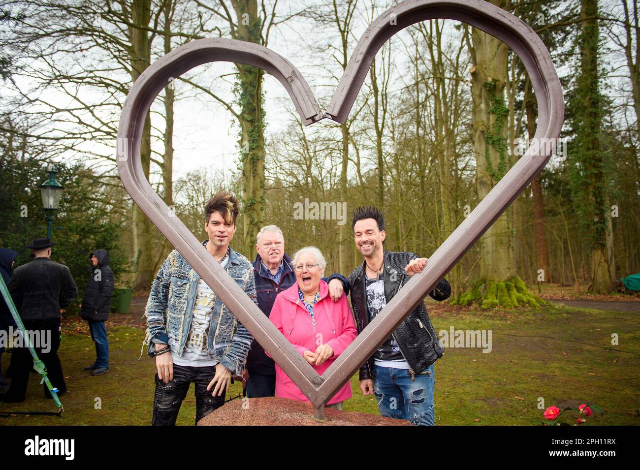 25 March 2023, Schleswig-Holstein, Preetz: The magician duo Christian ...