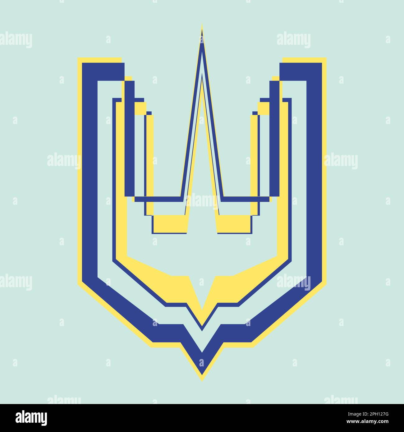 Ukrainian national emblem hi-res stock photography and images - Alamy