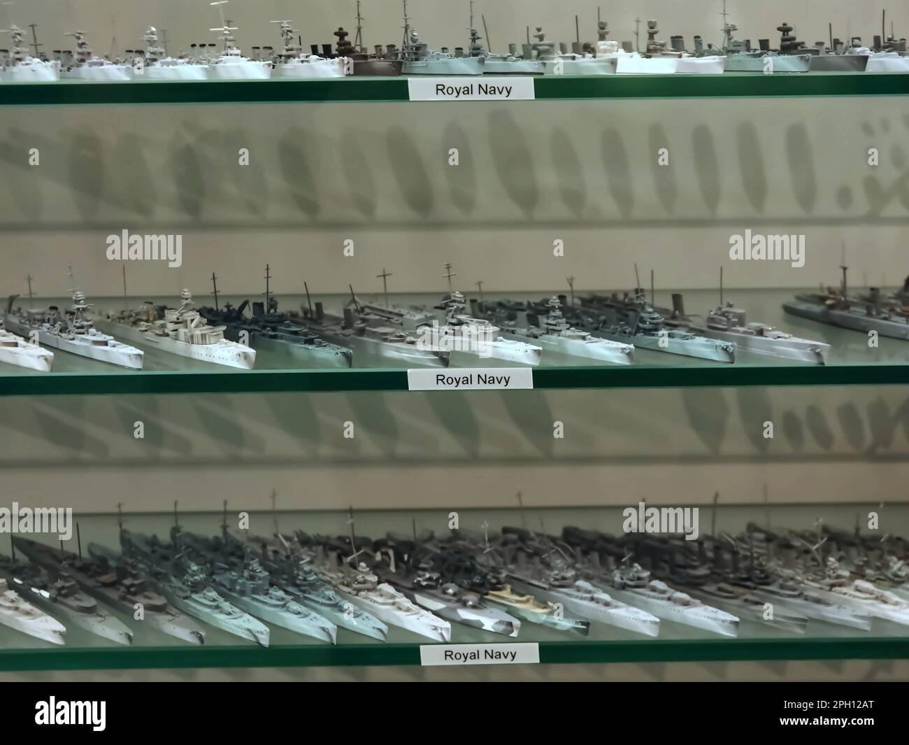 Inside the international Maritime Museum of Hamburg miniature art ships ...