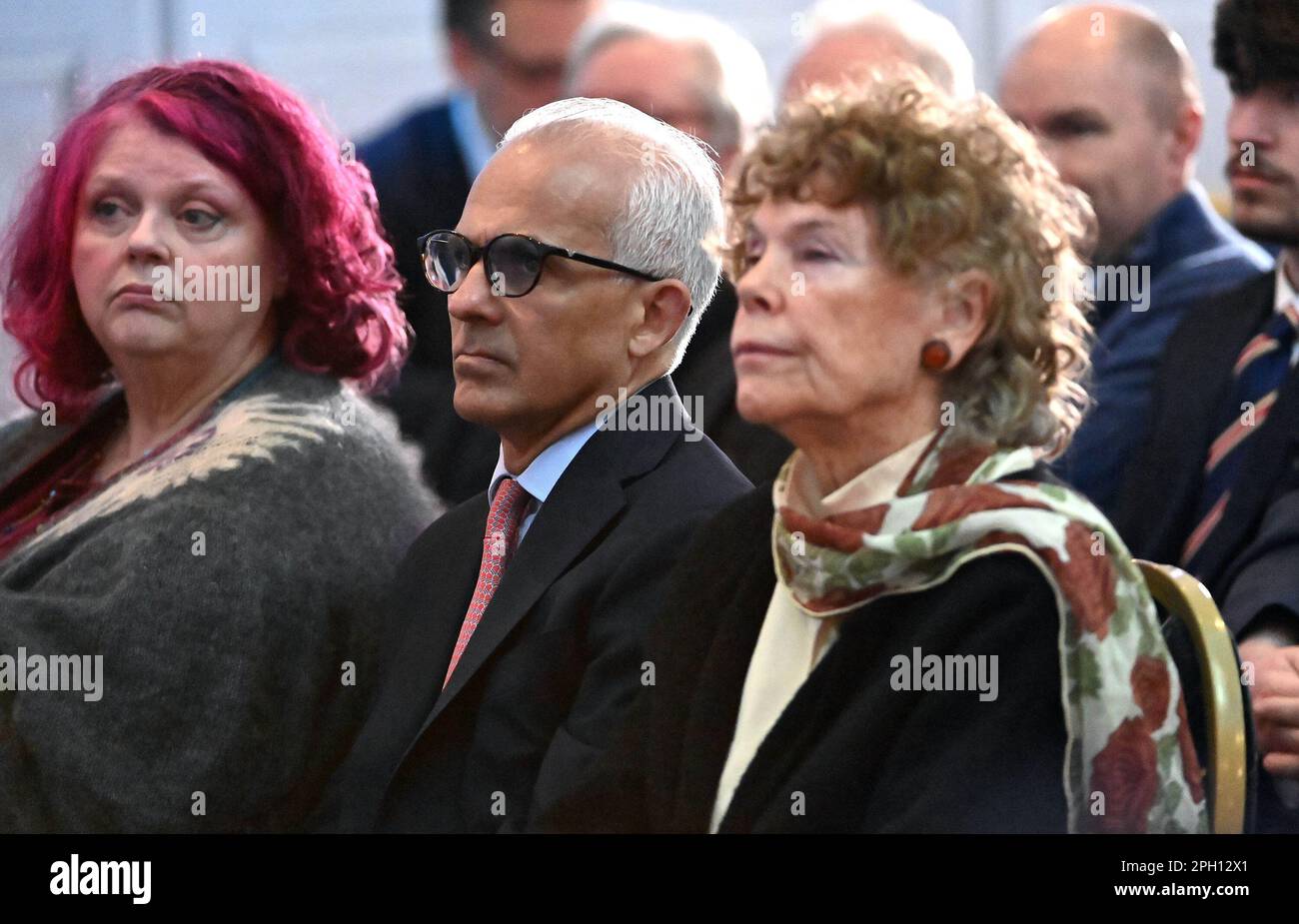 Baroness Kate Hoey (right) during the TUV party conference at the Royal ...