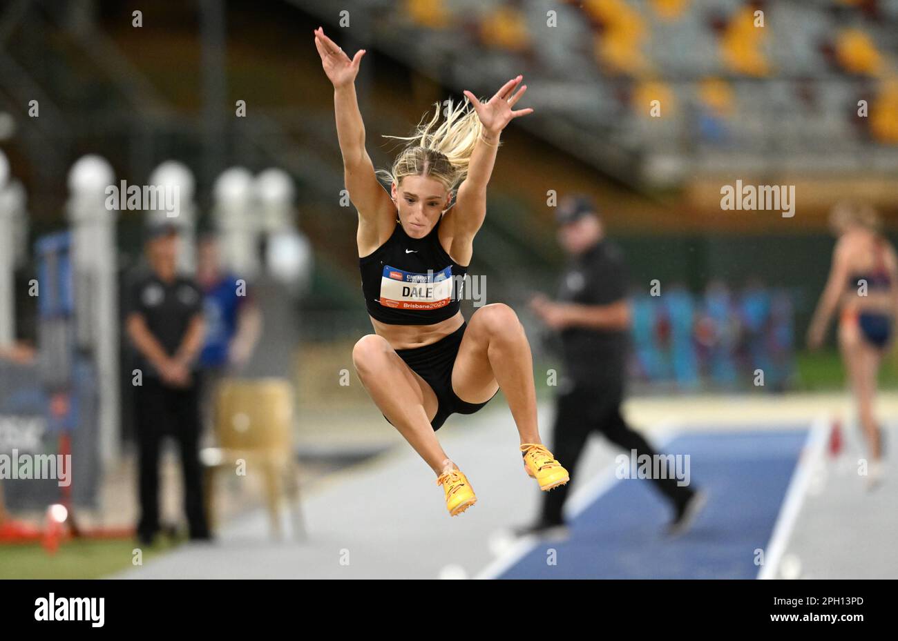 Samantha Dale of Australia in action in the women’s Long Jump during ...
