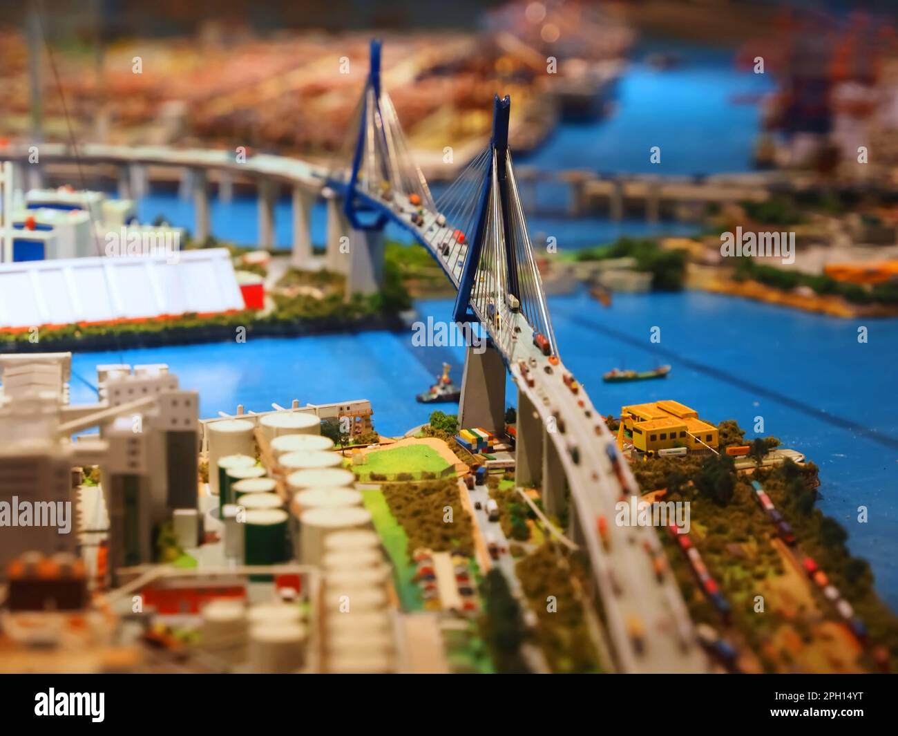 Inside the international Maritime Museum of Hamburg miniature art ships ...