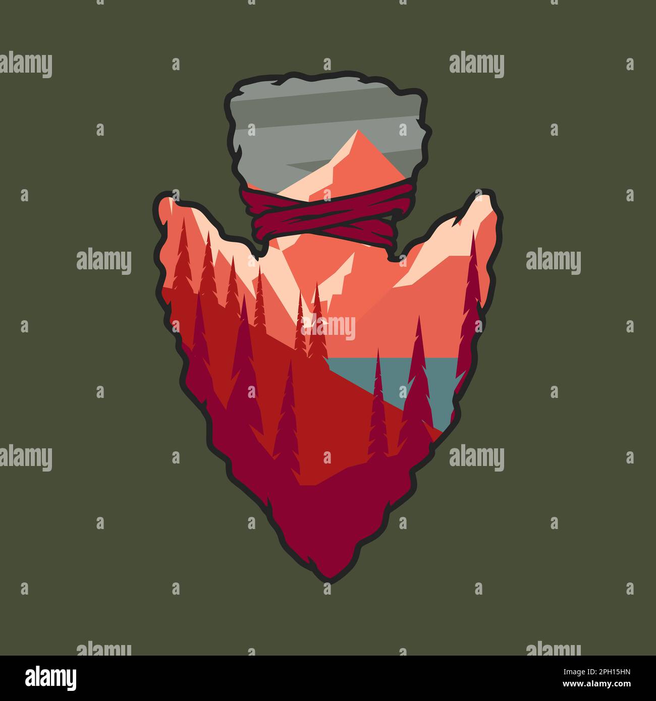 Vintage lake arrowhead hi-res stock photography and images - Alamy