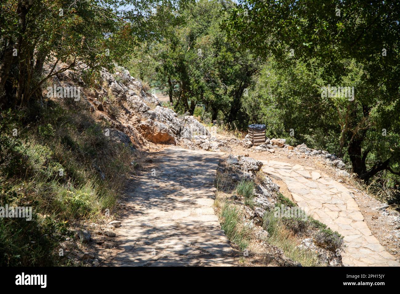Gravel path with slabs hi-res stock photography and images - Alamy