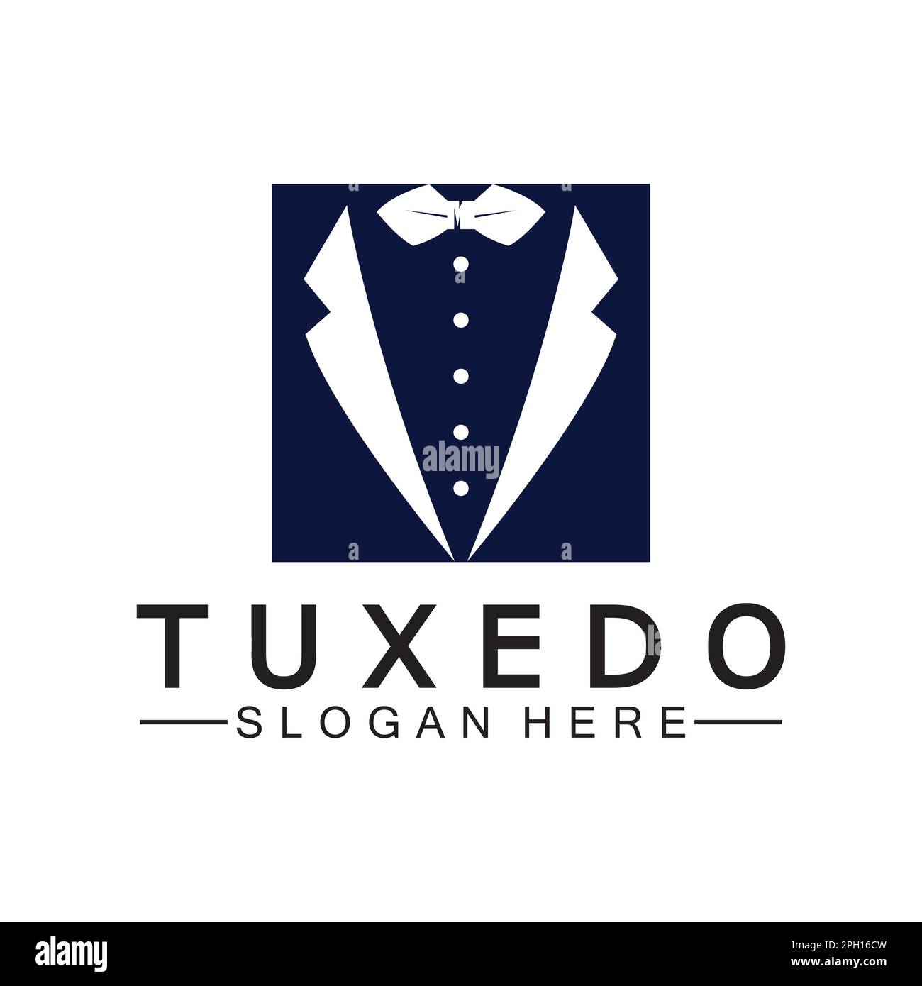 Tuxedo logo hi-res stock photography and images - Alamy