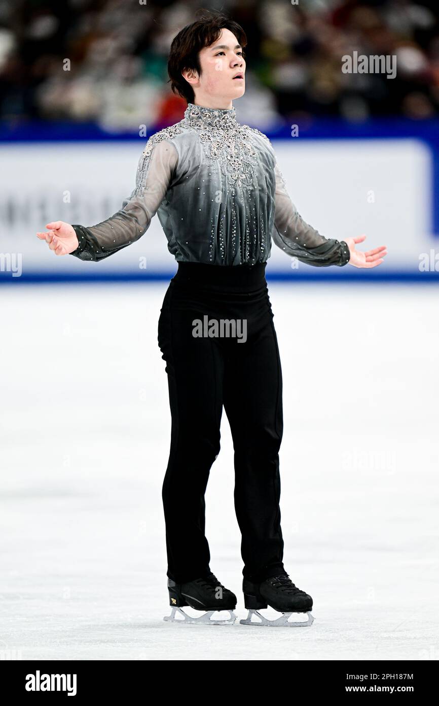 Saitama, Japan. 25th March, 2023. Saitama, Japan. 25th Mar 2023. Shoma UNO (JPN), during Men ...