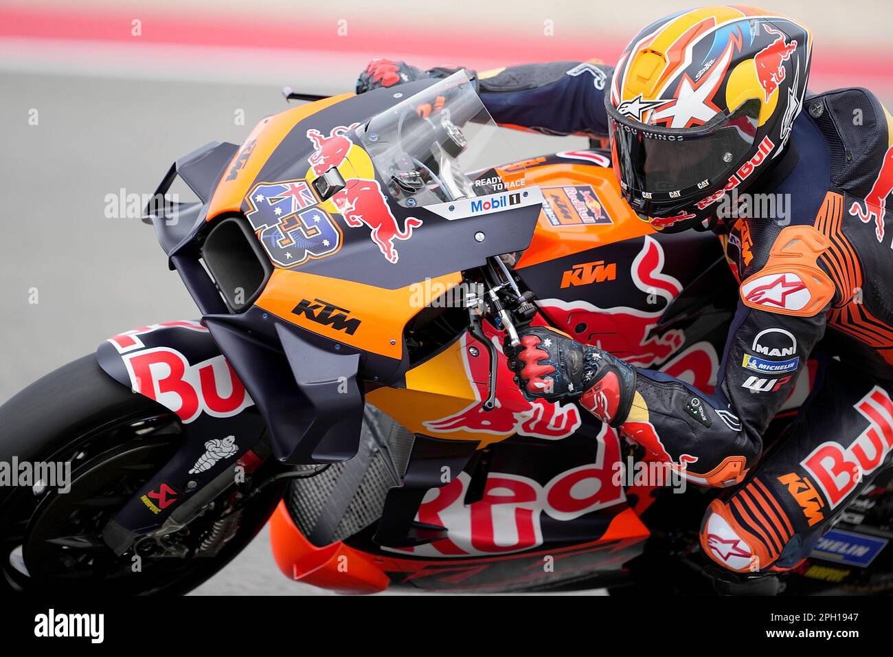 24 March 2023, Portugal, Portimão: Motorsport/Motorcycle: Portuguese ...