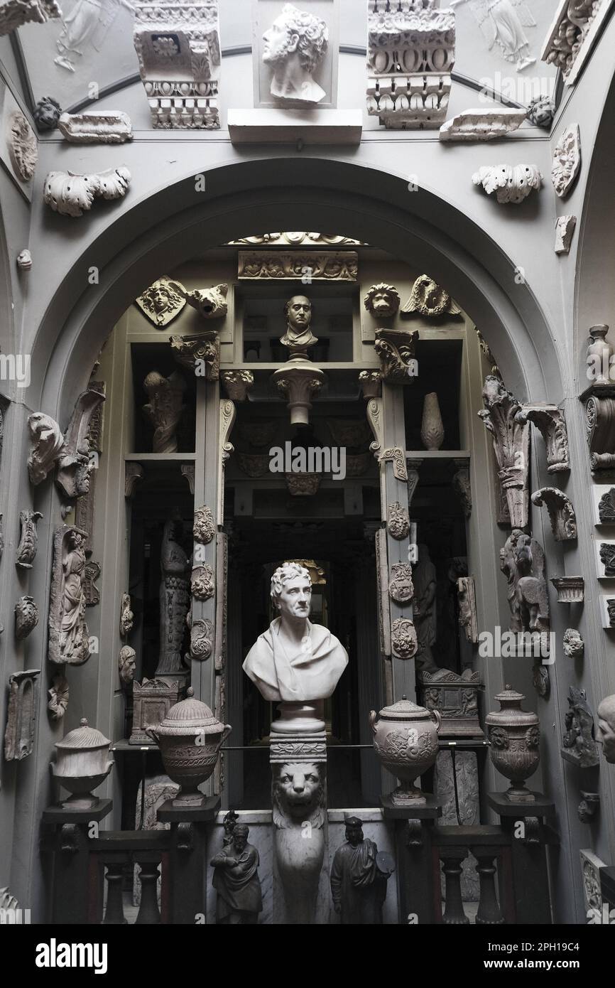 John Soane Museum Stock Photo - Alamy