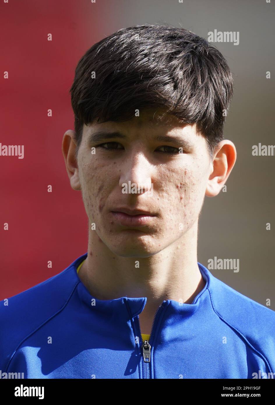 England U19's James Beadle during the UEFA U19 European Championship ...