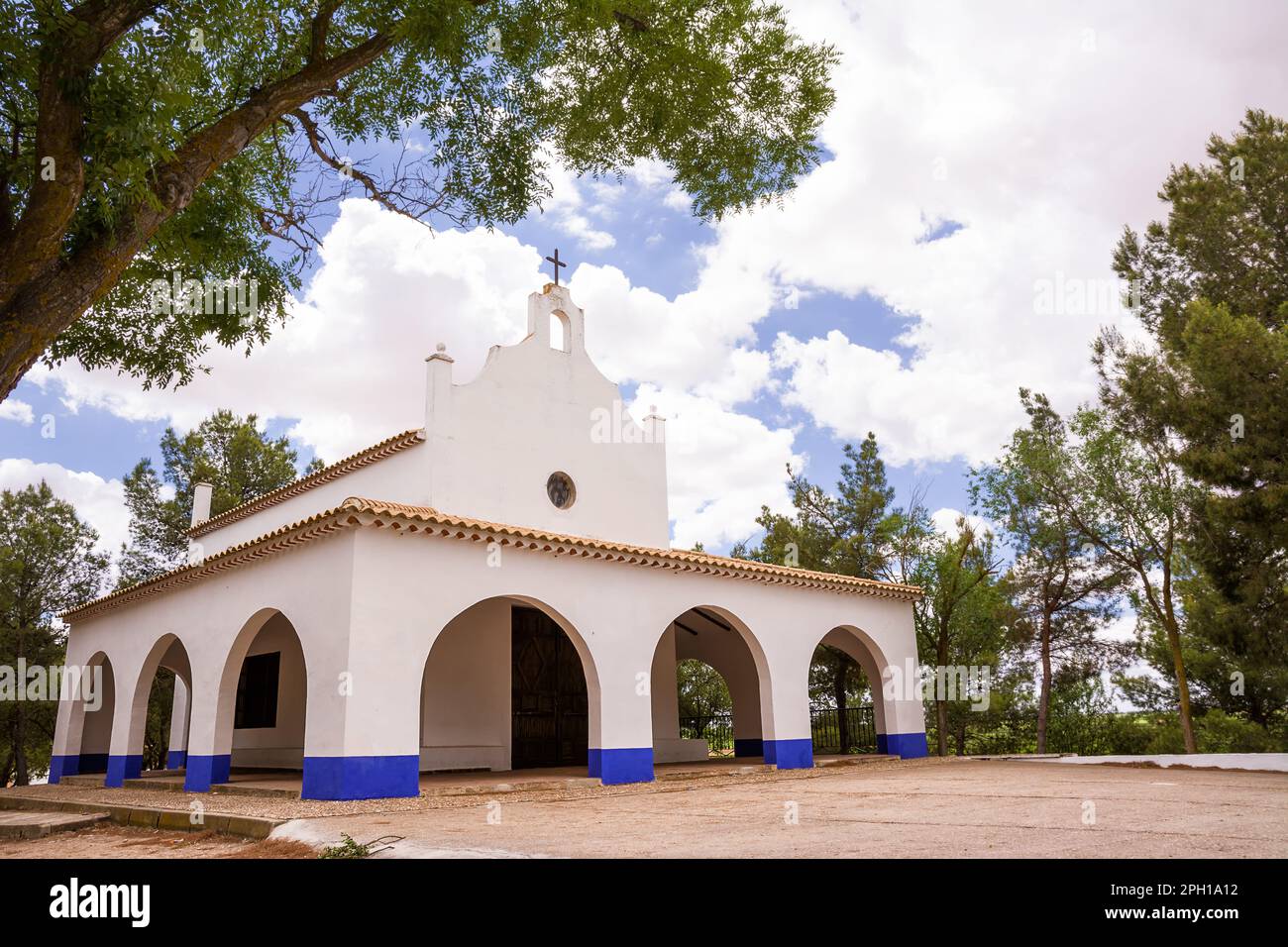 Church in the hermitage site of San Isidro (Spain Stock Photo - Alamy