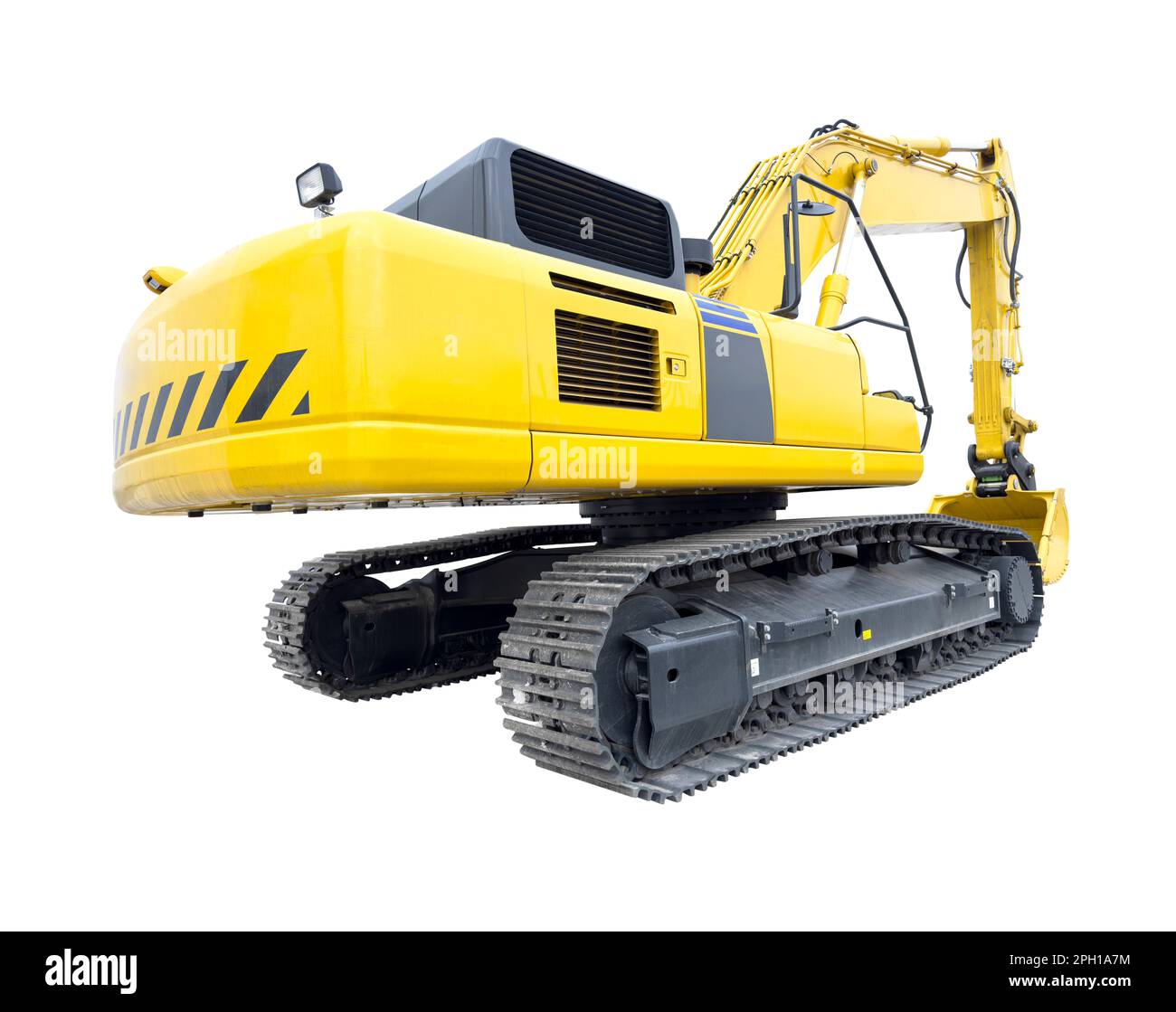 Excavator loader tractor crawler Cut Out Stock Images & Pictures - Alamy
