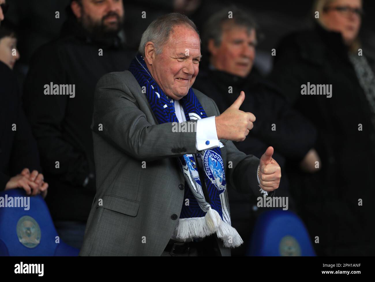 Peterborough United Director of Football Barry Fry prior to the Sky Bet ...