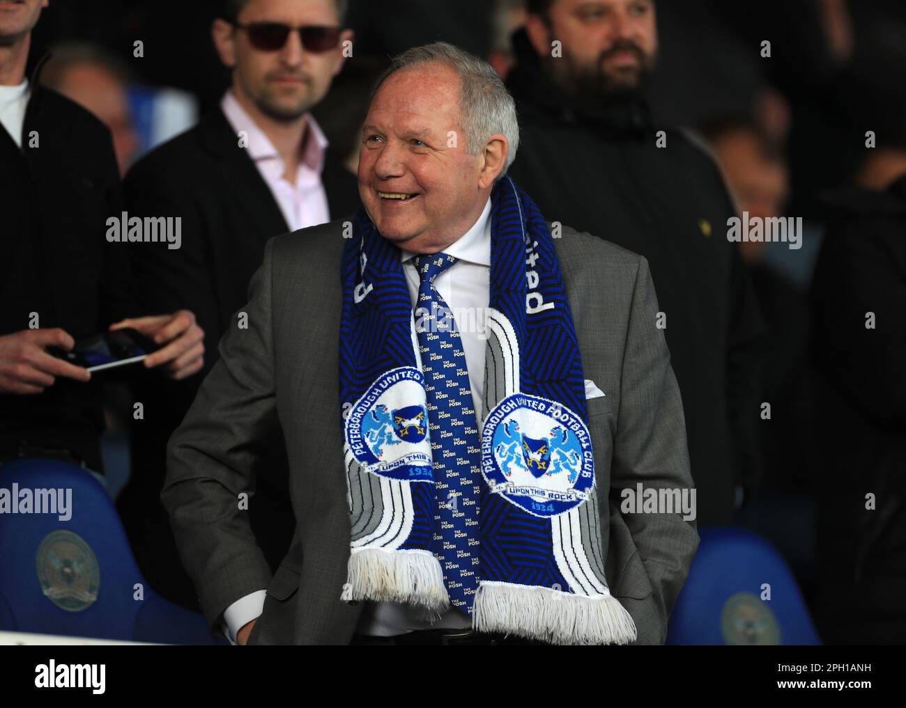 Peterborough United Director of Football Barry Fry prior to the Sky Bet ...