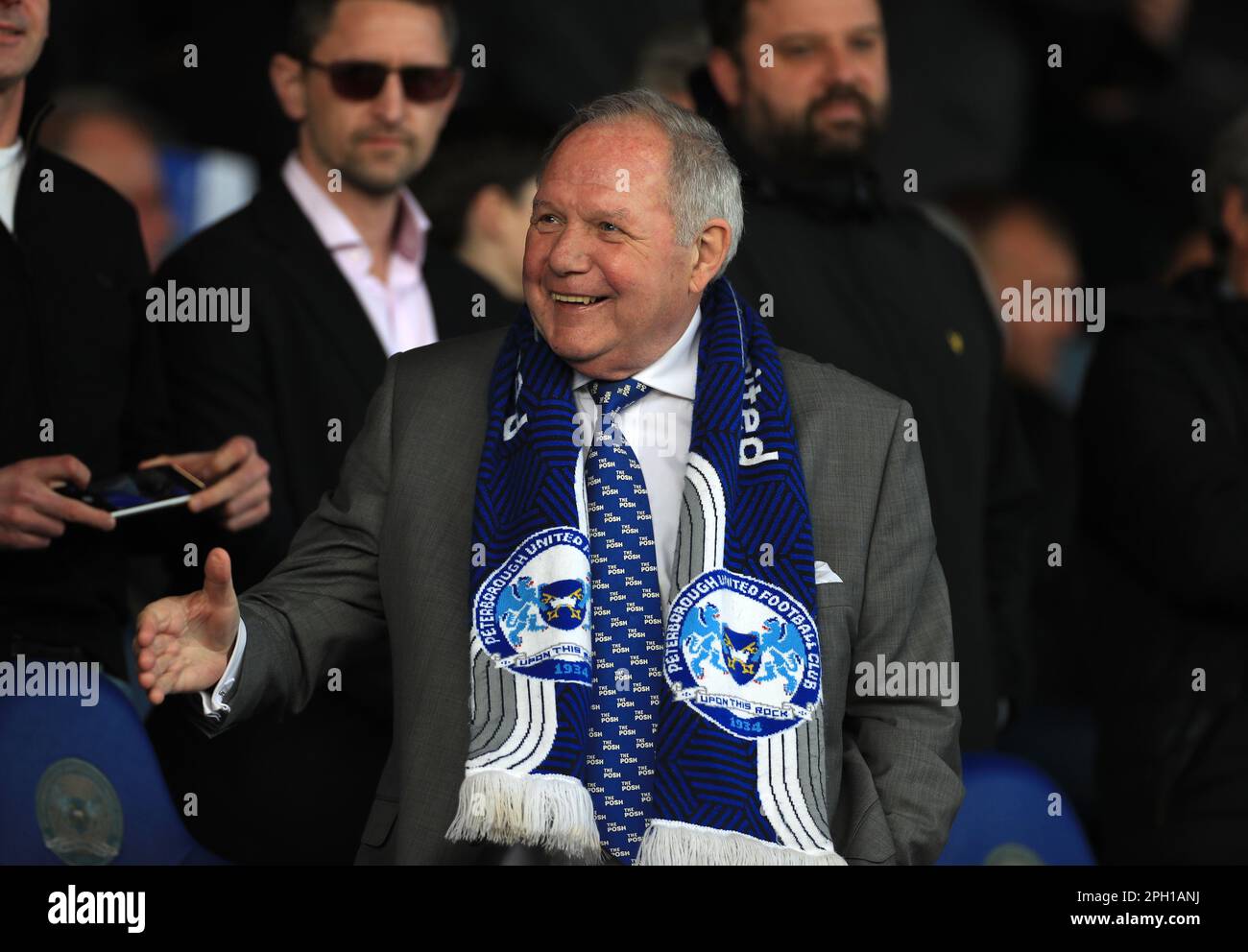 Peterborough United Director of Football Barry Fry prior to the Sky Bet ...